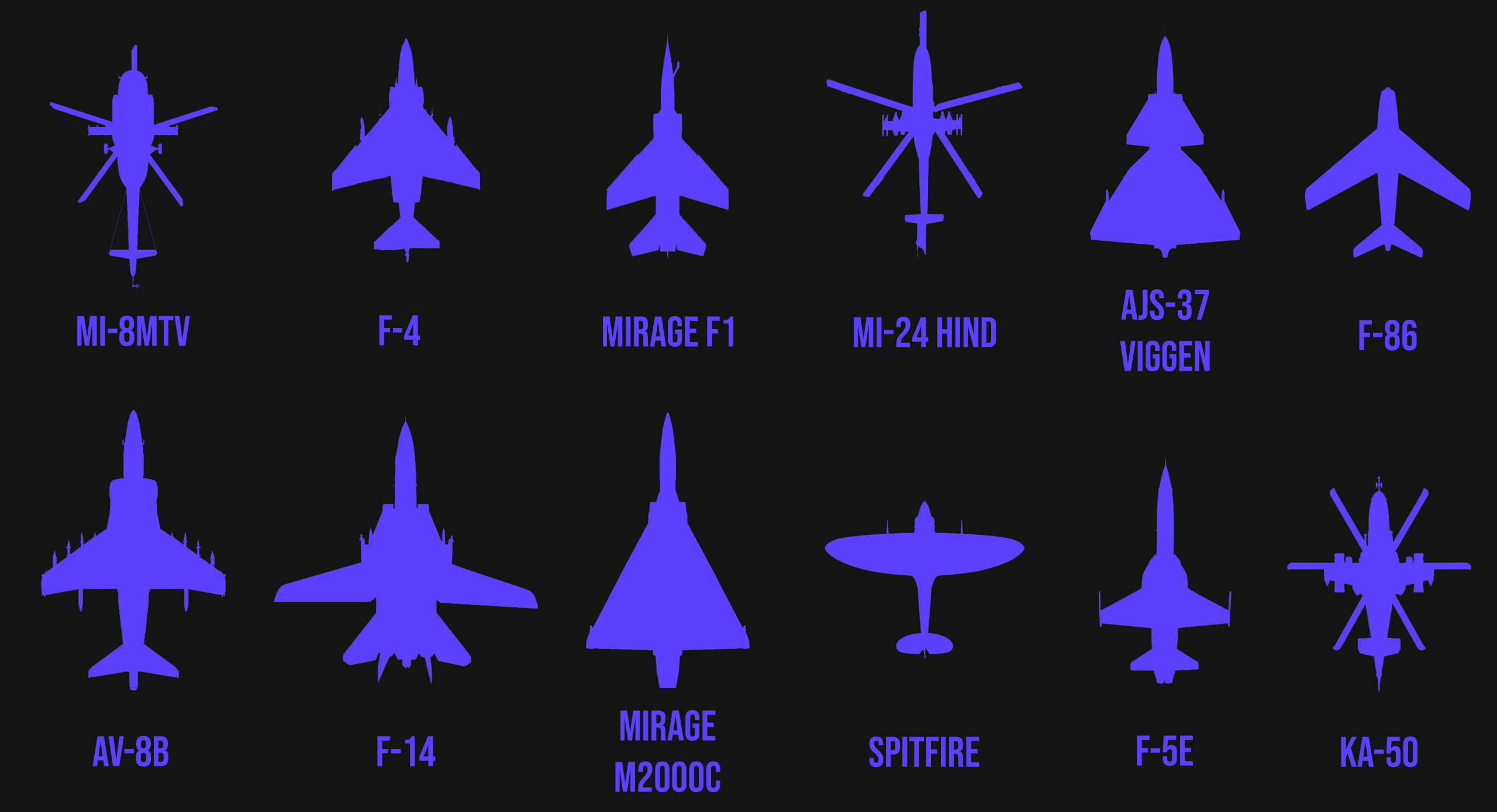 DCS Aircraft Logos · Volanta